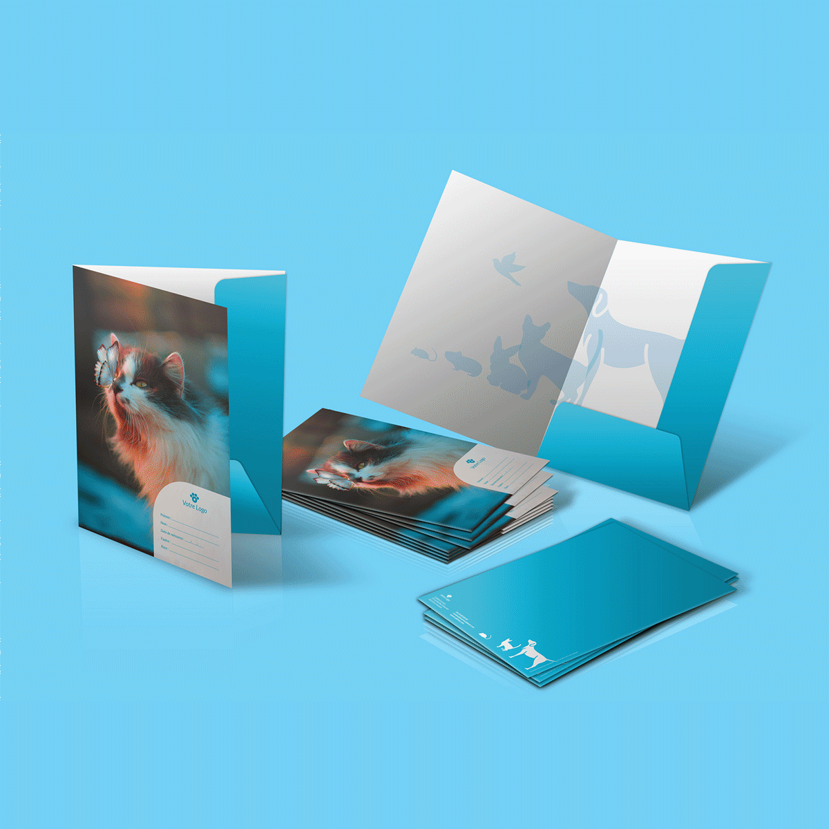 Chemise à rabat – Asteris Print